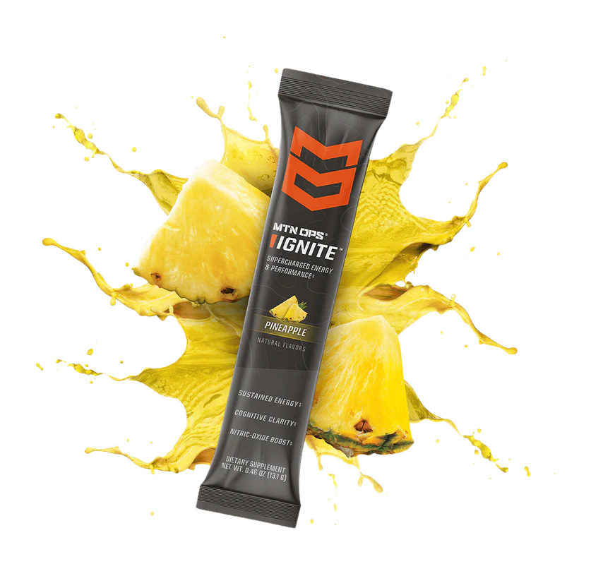 MTN Ops Ignite Single-Serve Pineapple Energy Drink Mix | Mack's Prairie ...